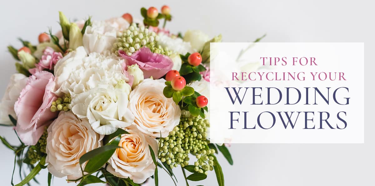 Ideas for Repurposing Your Wedding Flowers Columbus Wedding Flowers