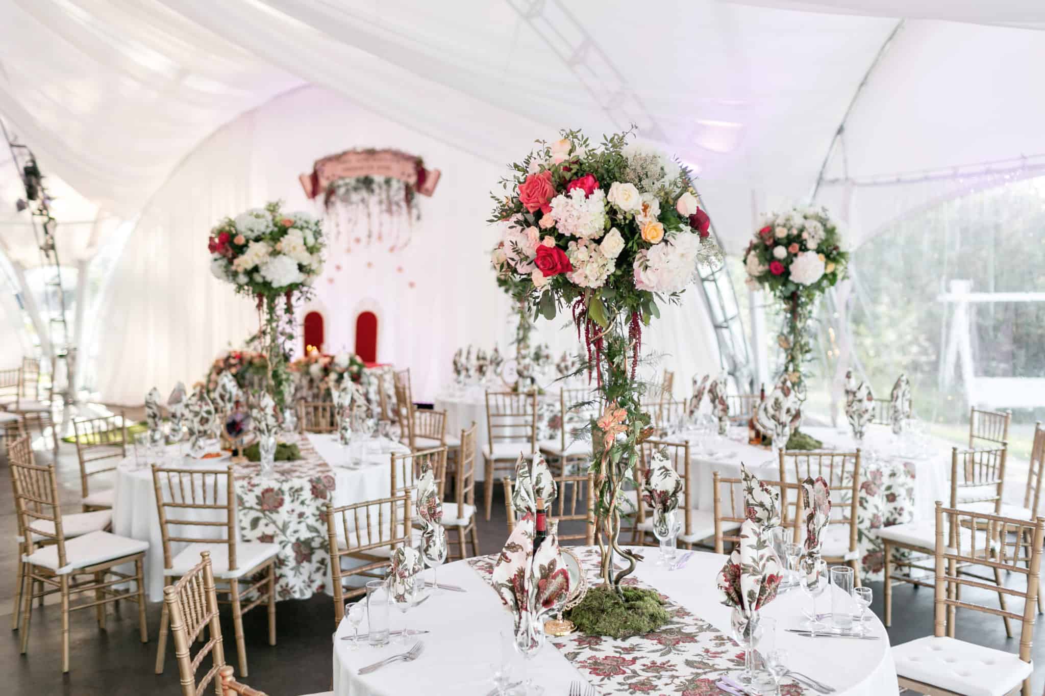 Tent Décor Essentials for Any Wedding or Event Columbus Wedding Flowers